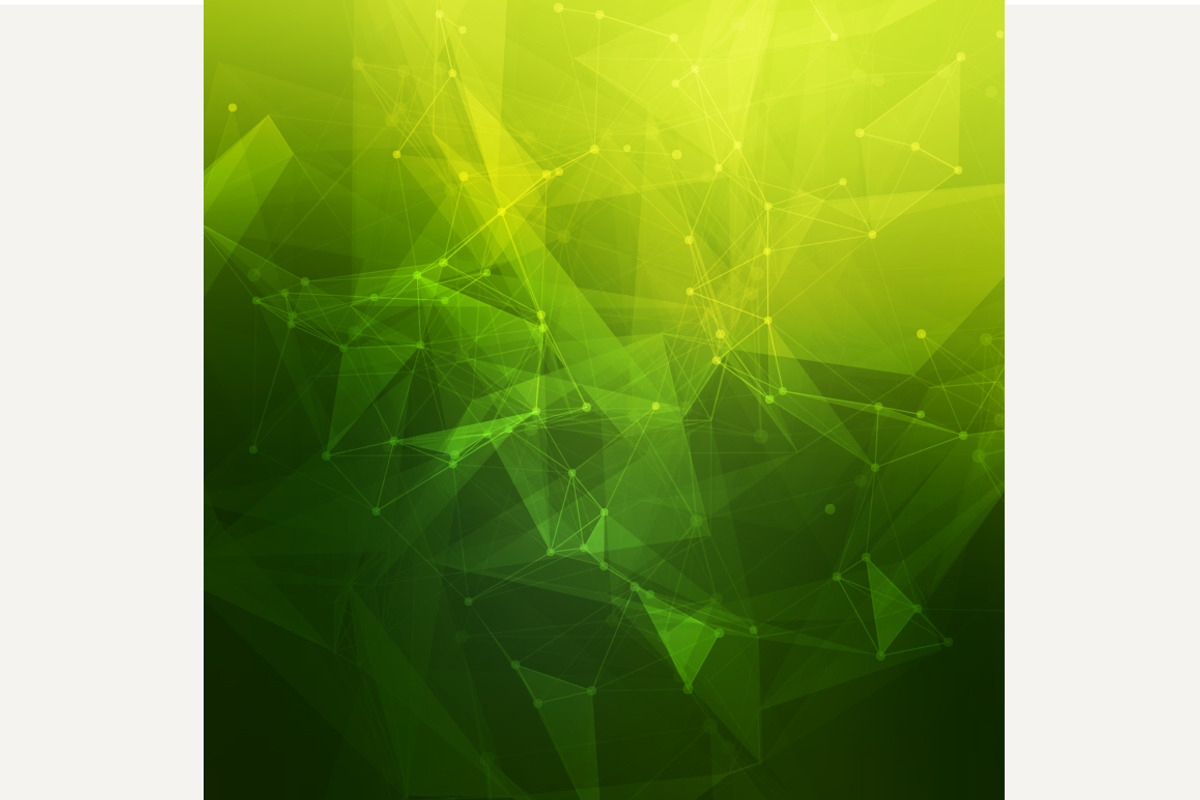 Abstract low poly green background, a Wallpaper Graphic by Shanvood ...