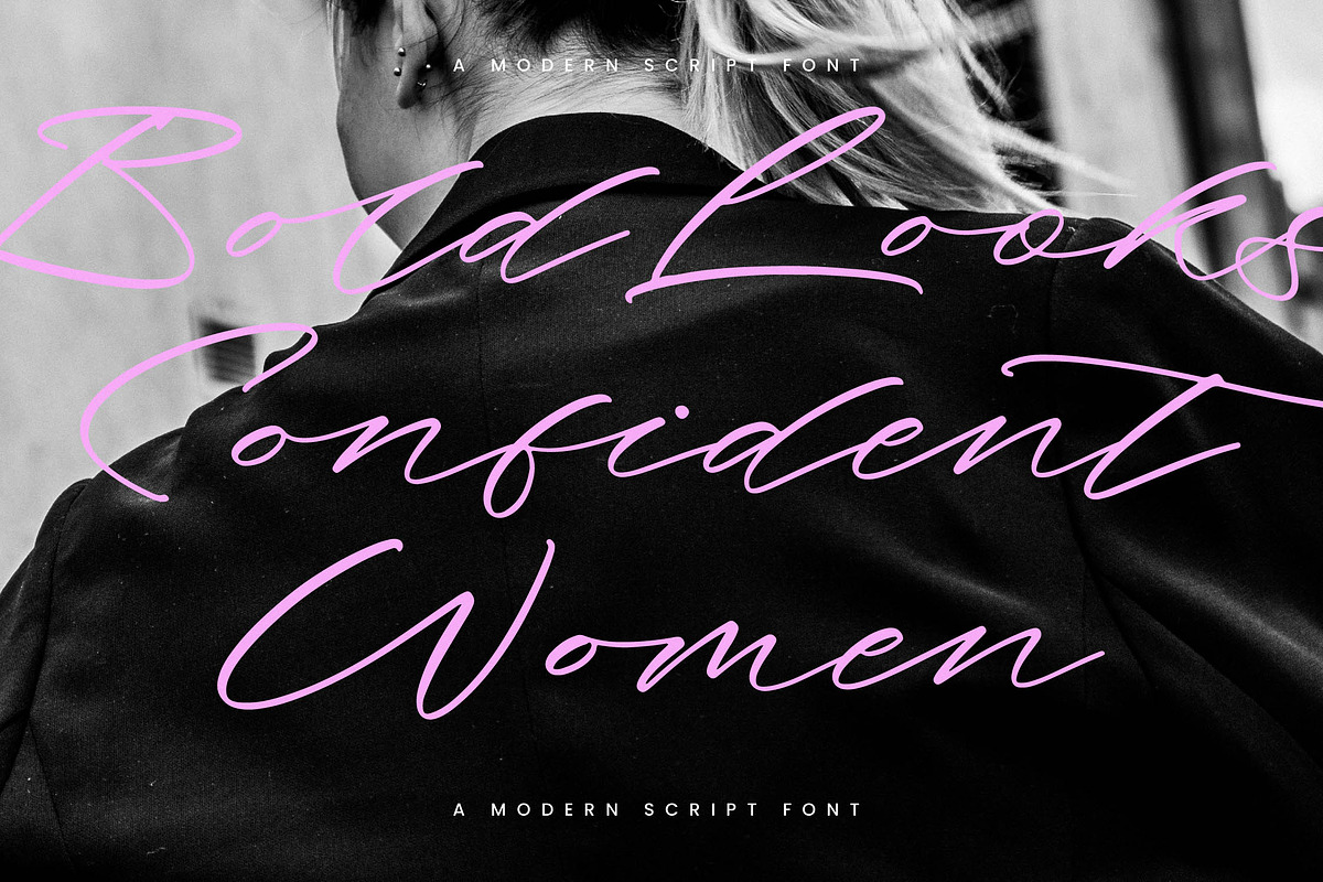 Paradox Horizon Modern Script Font, a Script Font by stylishtype.co