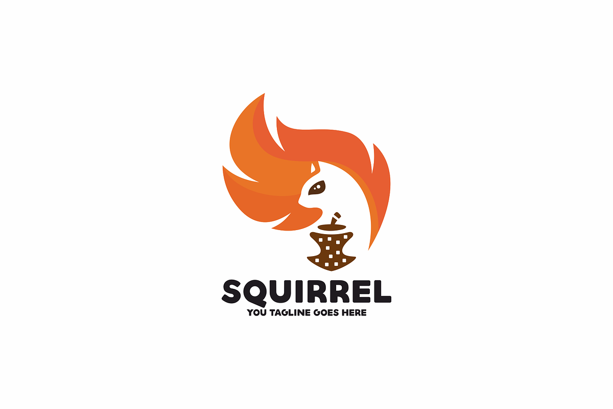 Squirrel Logo, a Branding & Logo Template by Brandlogo | Creative Market