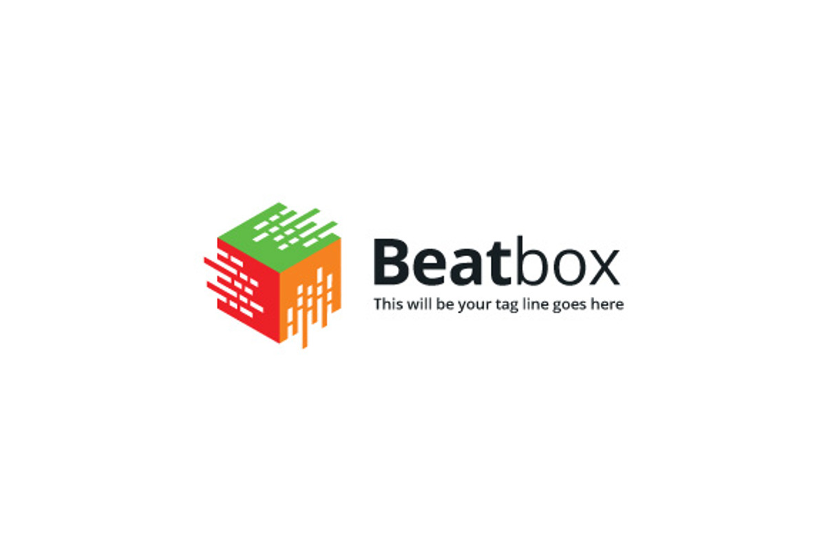 Beat box Logo Template, a Branding & Logo Template by The Branding Fusion
