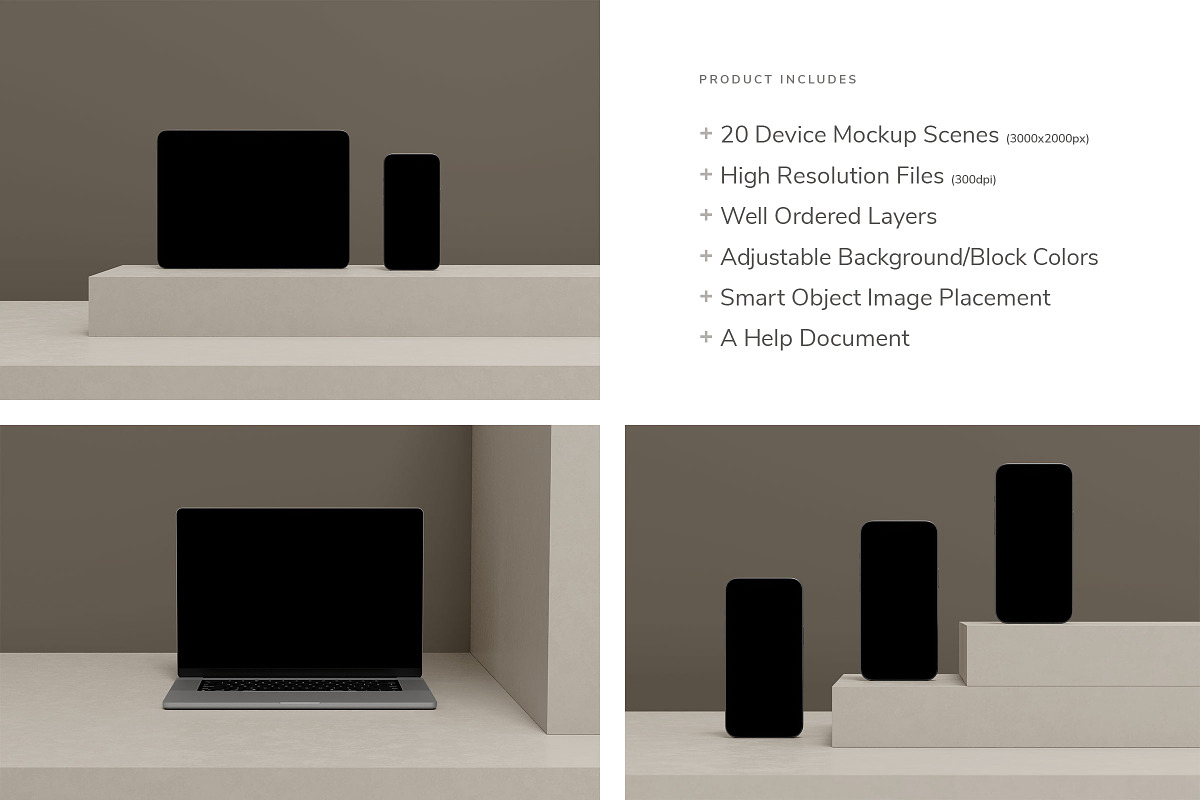 Device Mockup Scene Collection, an iPad Mockup by Ruben Stom | Creative ...