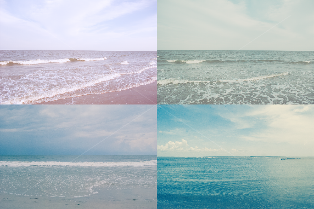 Vintage Ocean Photo Pack, a Nature Photo by Rad Radio Graphics