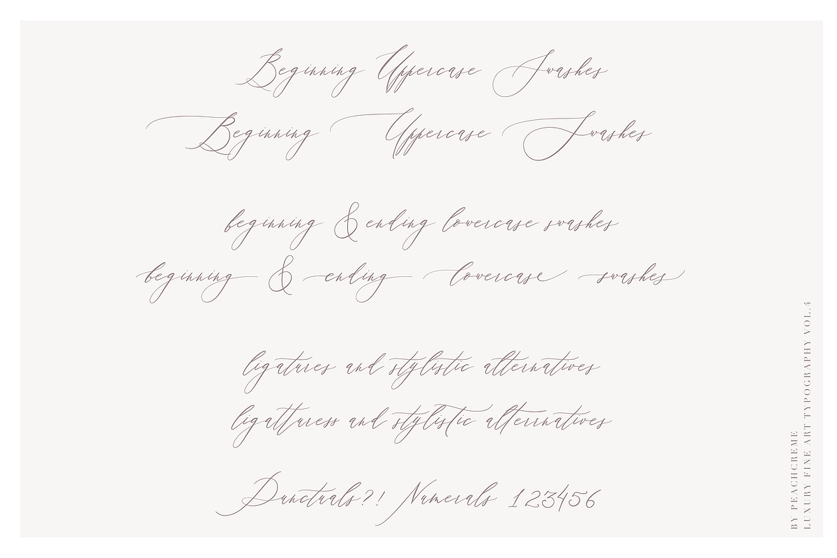 Adora Bouton-Luxury Script, a Handwritten Font by PeachCreme