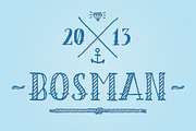 BOSMAN, a Serif Font by Pan Cabaj