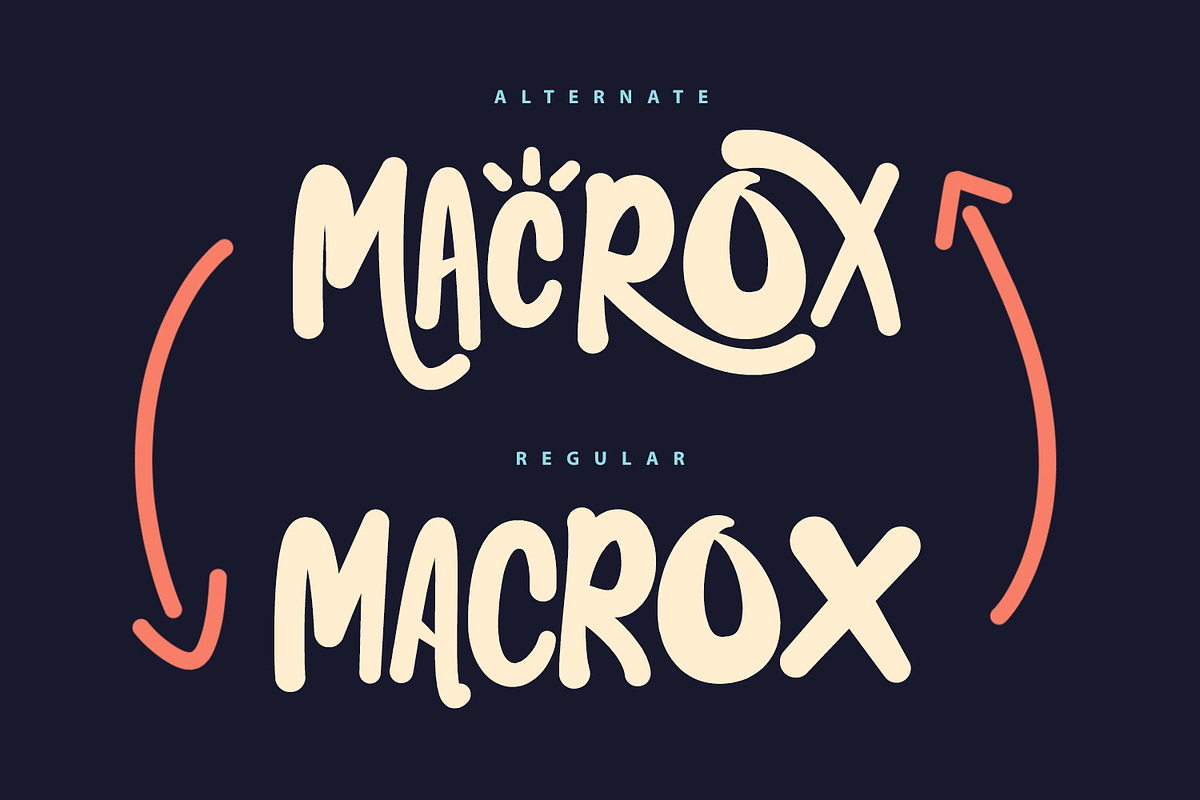 Macrox Graffiti Display Font, a Handwritten Font by Maulana Creative