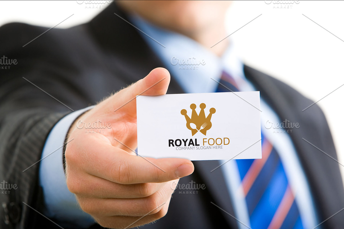 Royal Food Logo, a Branding & Logo Template by Josuf Media