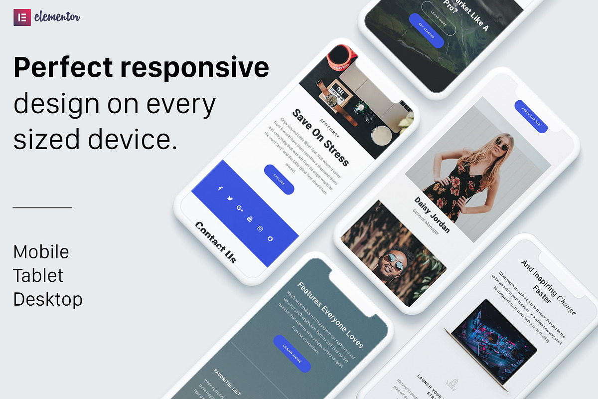 Elementor UI Kit, Templates, Blocks, an UI Kit Template by Elementor Market