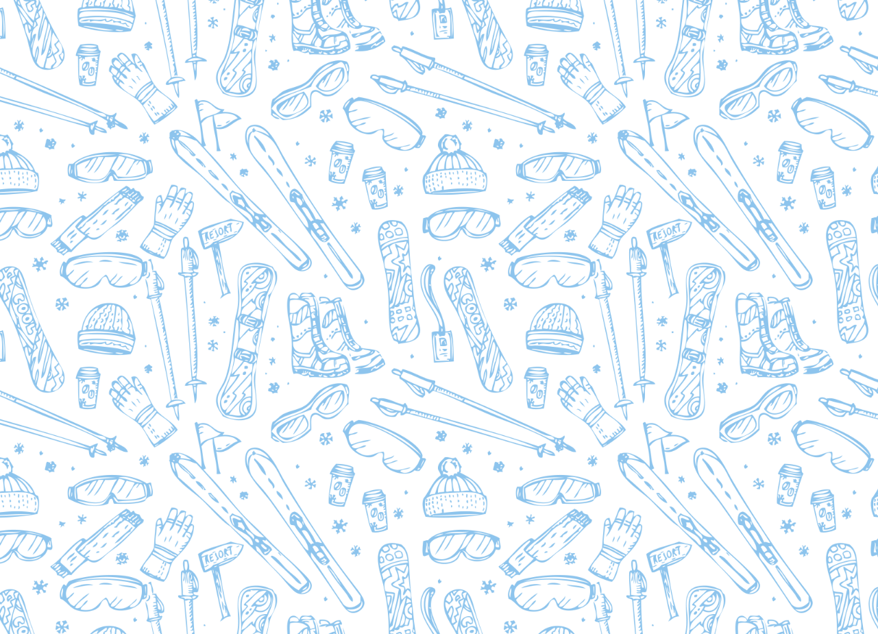 Winter Sport&Rest pattern, a Pattern Graphic by MalinaShop