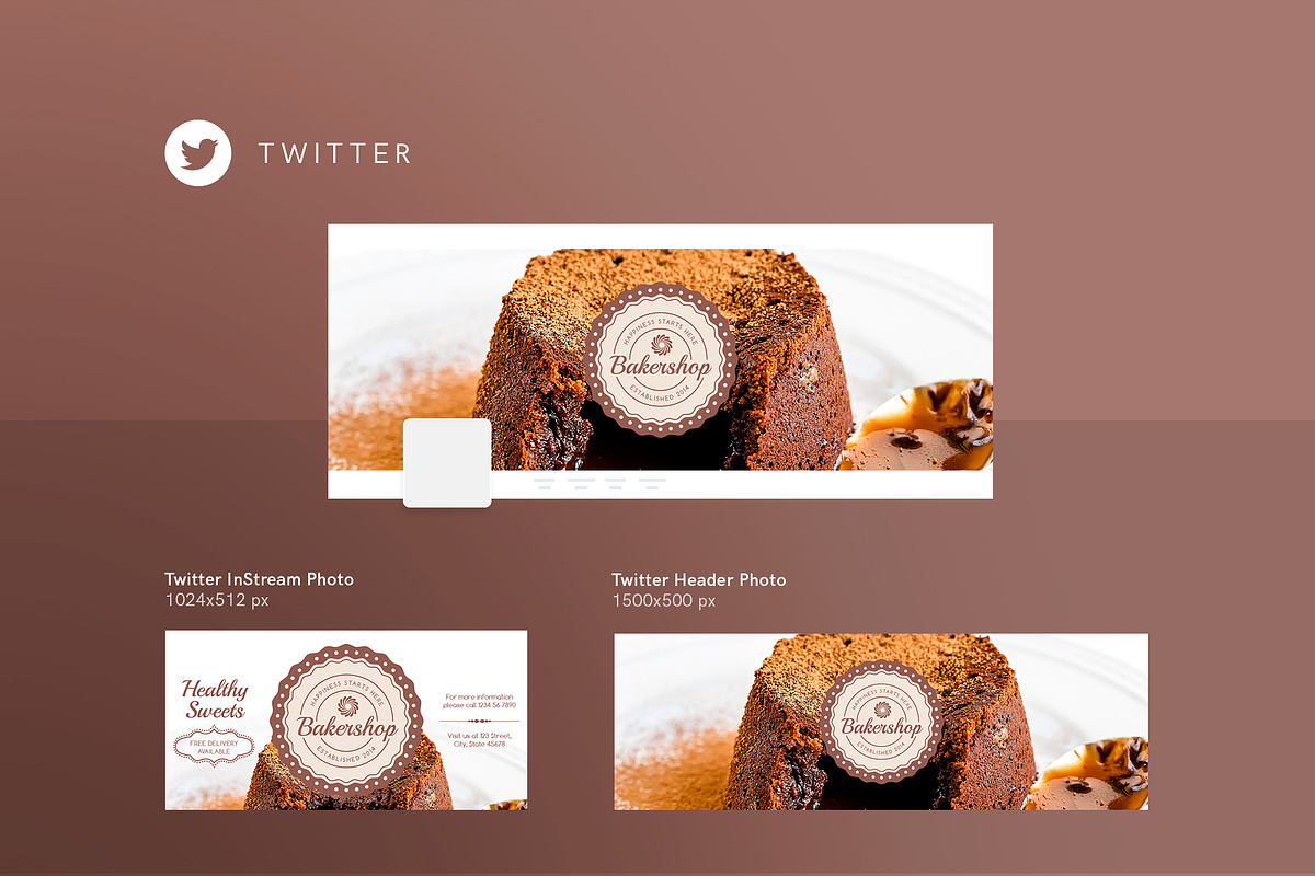 Mega Bundle | Baker Shop, a Poster Template by Amber Graphics