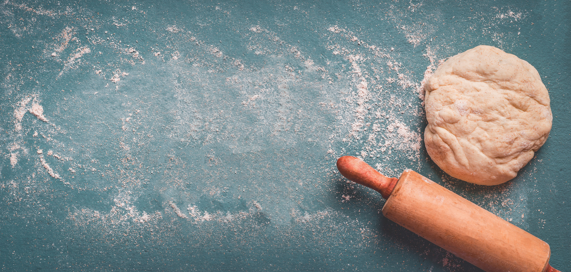 Bake background with dough, a Food & Drink Photo by VICUSCHKA