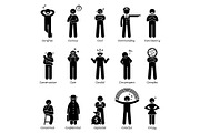 Neutral Personality Character Traits, an Icon by Leremy Stick Figures