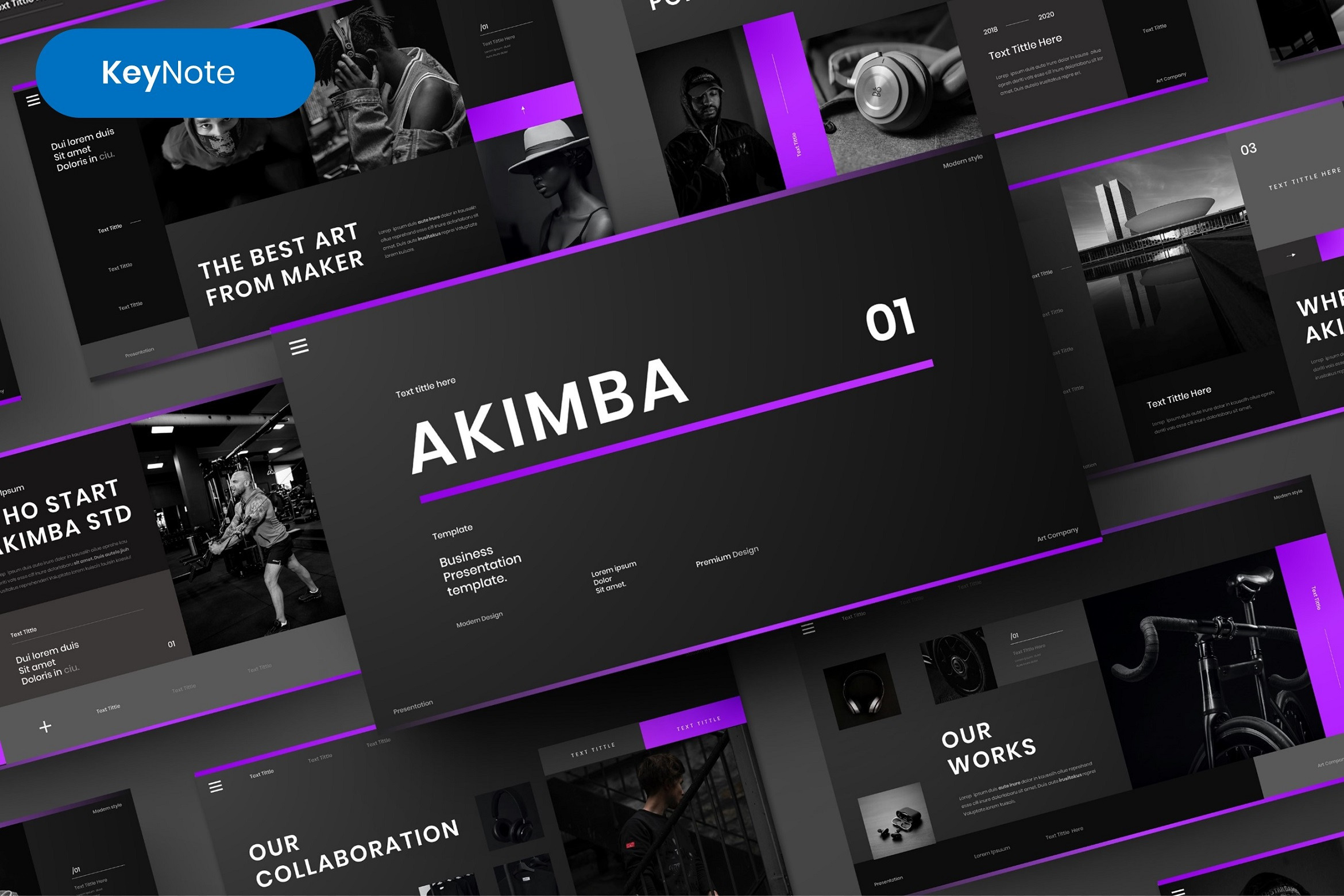 Akimba – Business Keynote, a Presentation Template by Dens Creative Studio