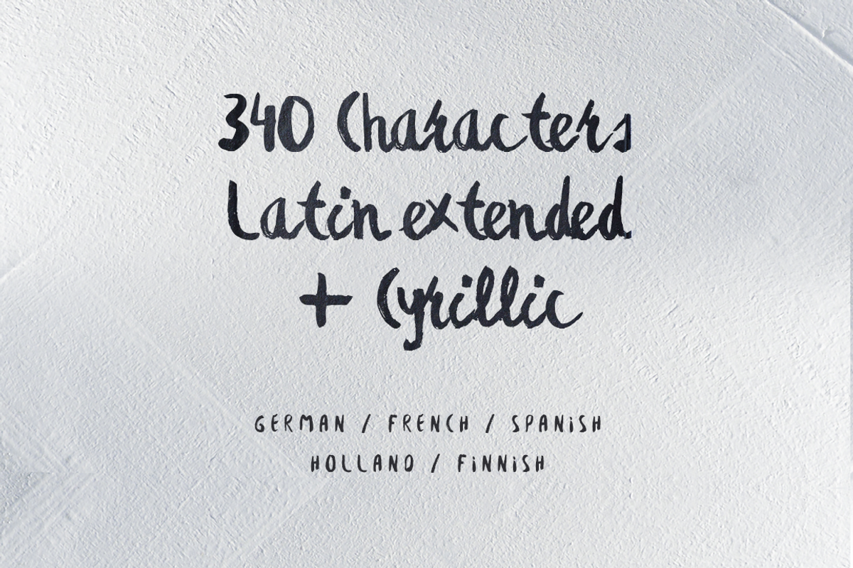 Besom Extended Brush Font, a Script Font by Wild Ones