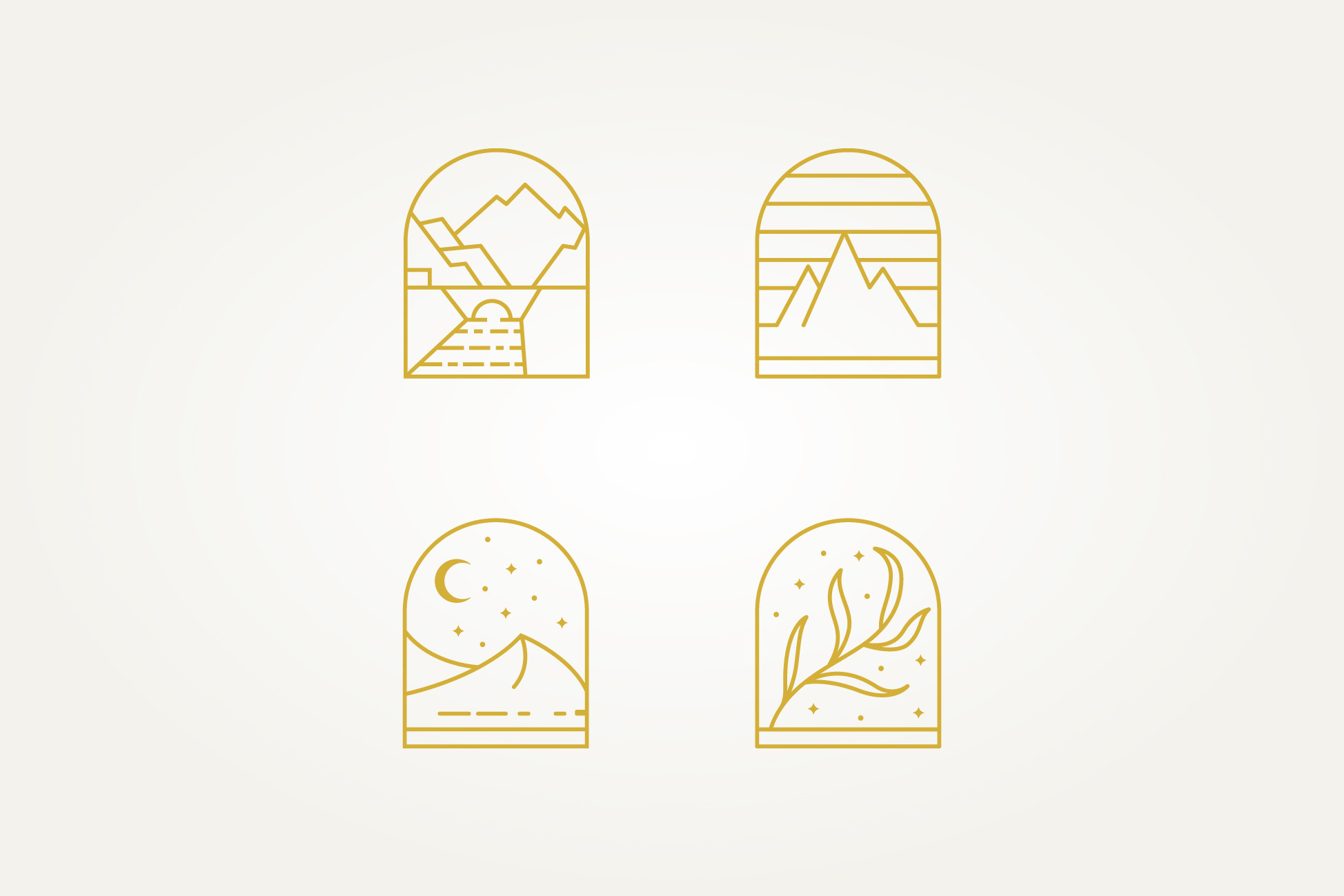 minimalist modern line art logo, a Branding & Logo Template by Blazybone