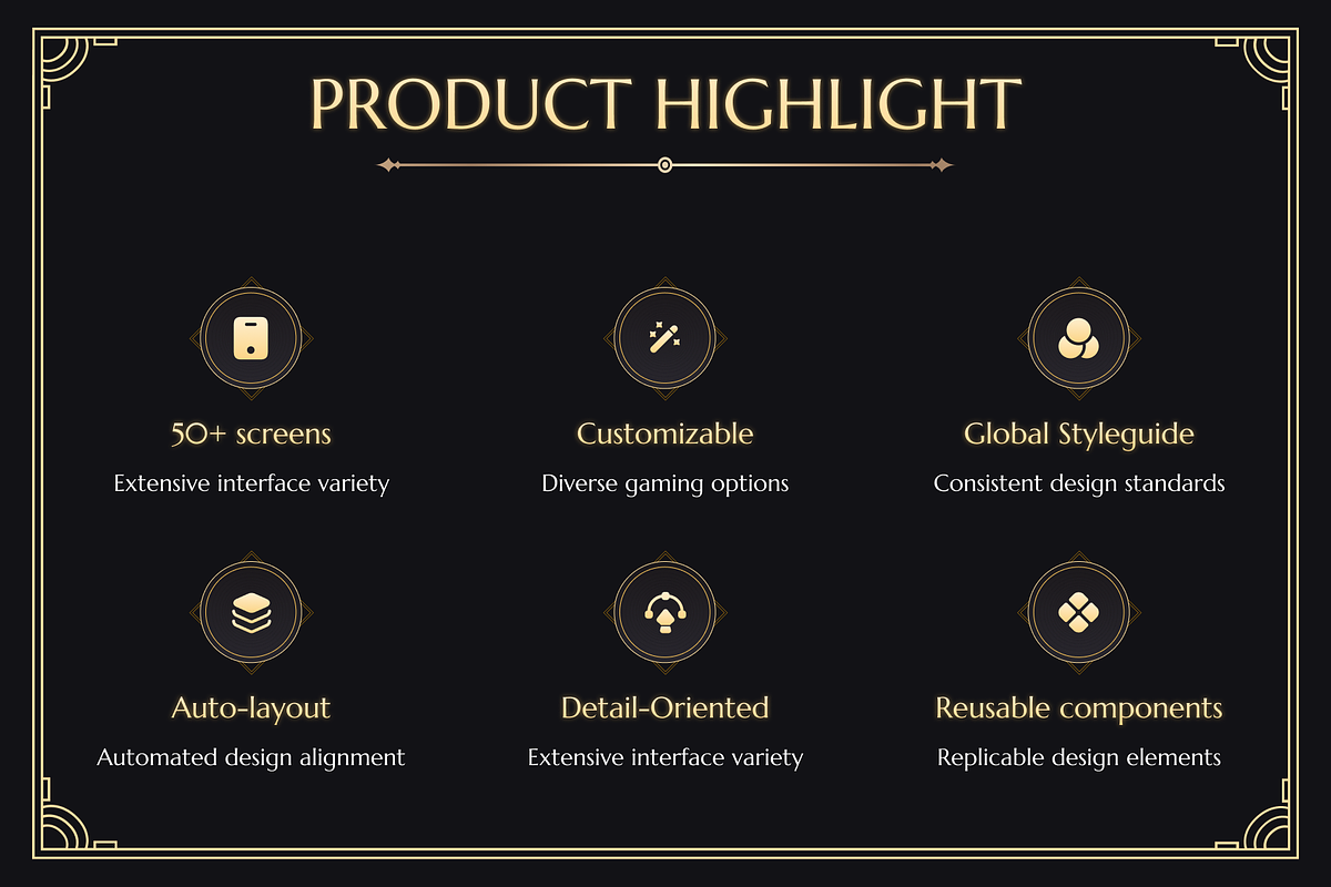 Knight of Valheim GUI Kit | Creative Market