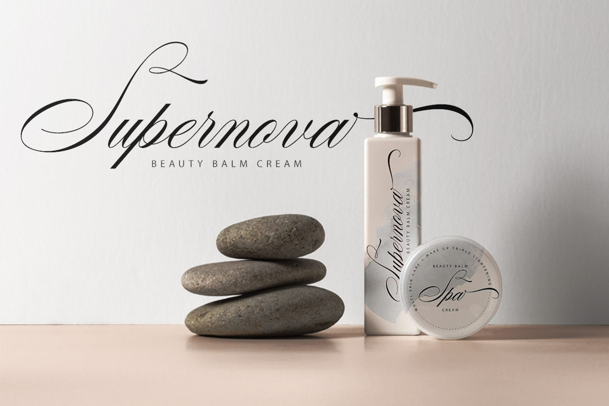 Desirable Calligraphy, a Script Font by Alcode