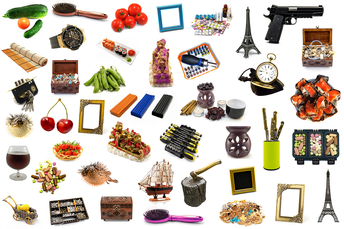 Objects isolated Pack Version 1.0, an Object Graphic by PhotoVector