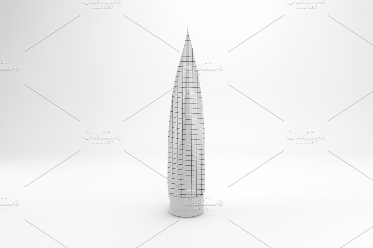 Cream Tube Mockup, a Packaging Mockup by Qaleb Studio