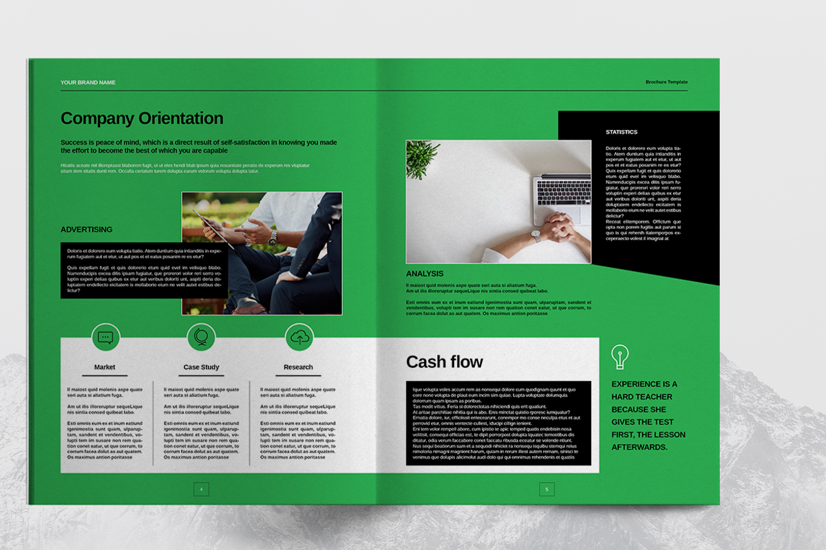 Company Profile Brochure Template