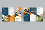 School Admission tri-fold brochure | Creative Market