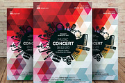 Music Concert Flyer / Poster, a Flyer Template by graphicforest
