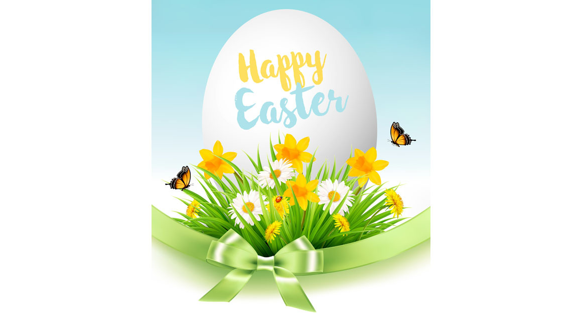 Easter Sale Background. Vector, a Seasonal Illustration by ecco