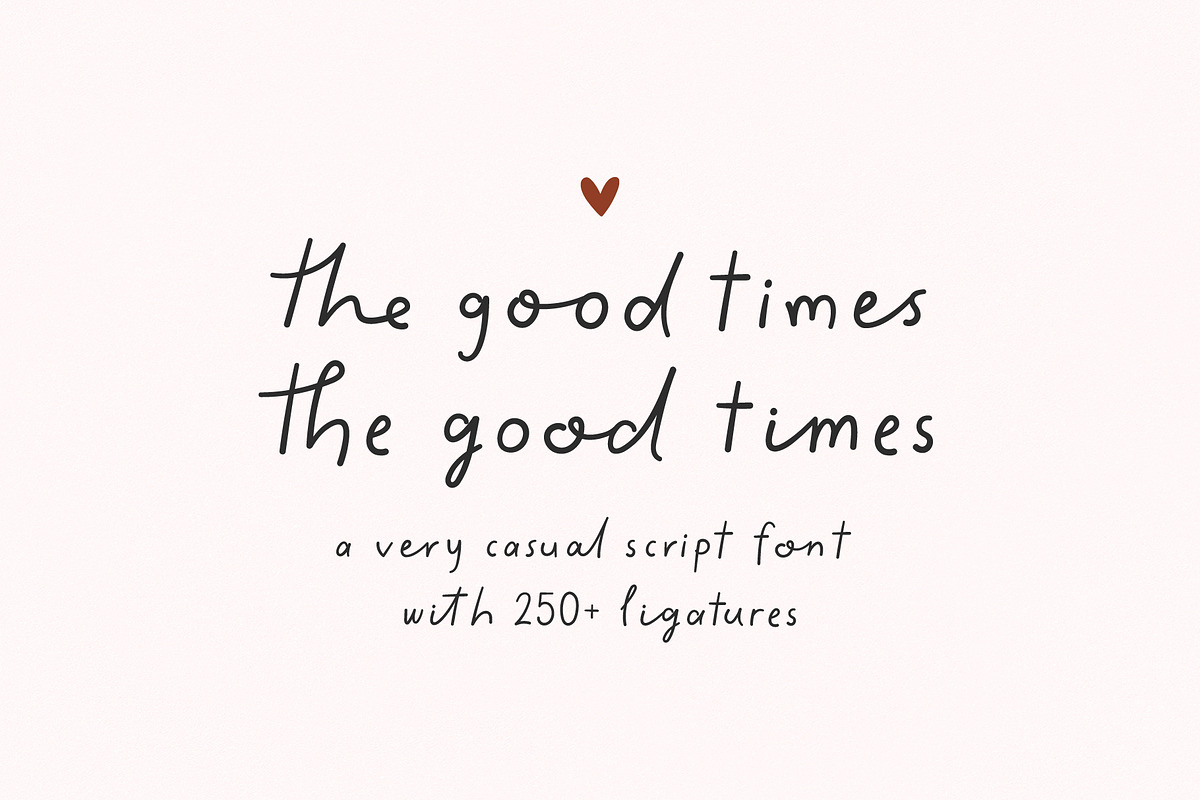 Handwritten Font Bundle Cute Fonts