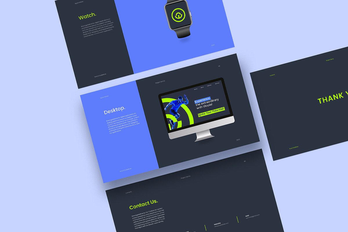 Utopia | Brand Guidelines Template