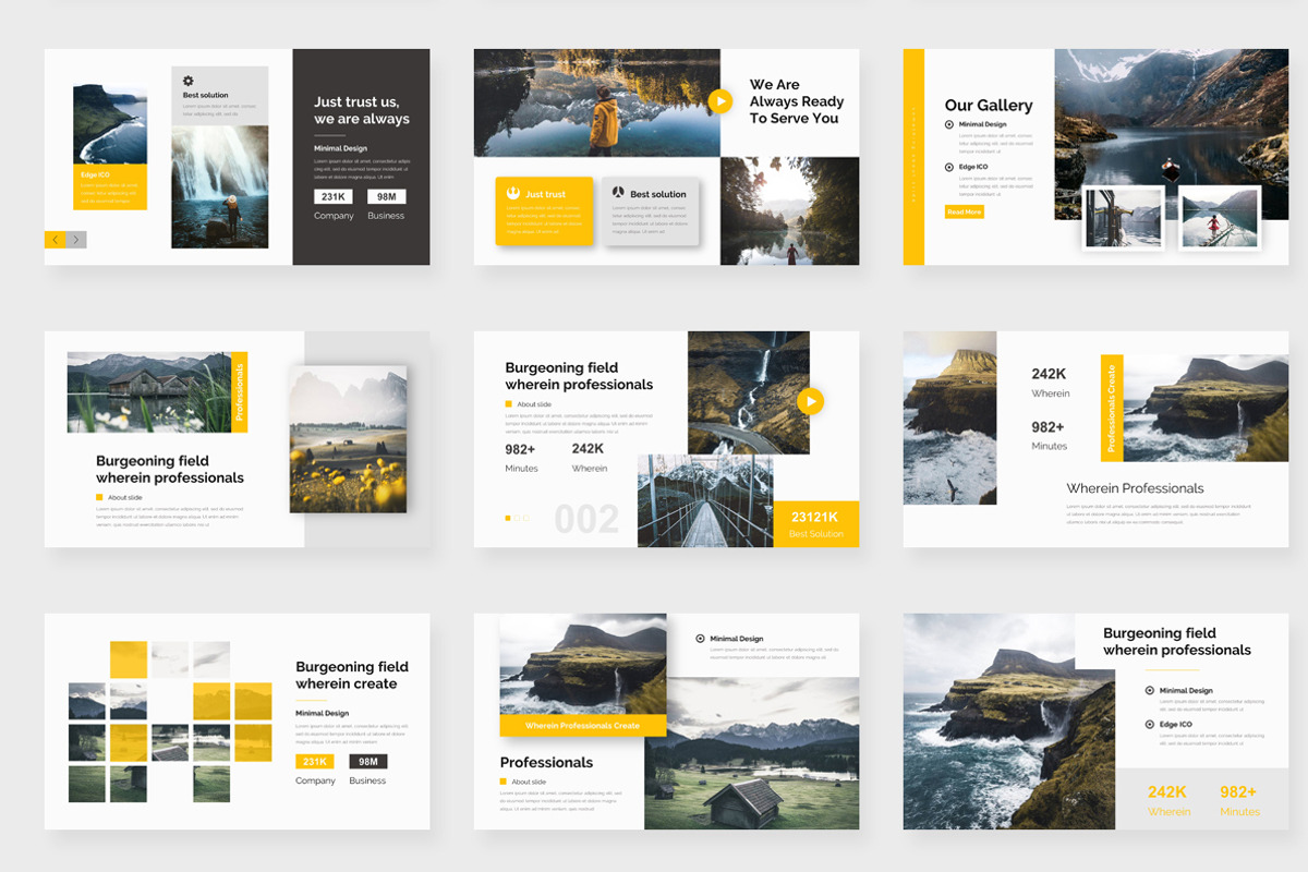 Unisa Creative Powerpoint Template, a Presentation Template by One ...