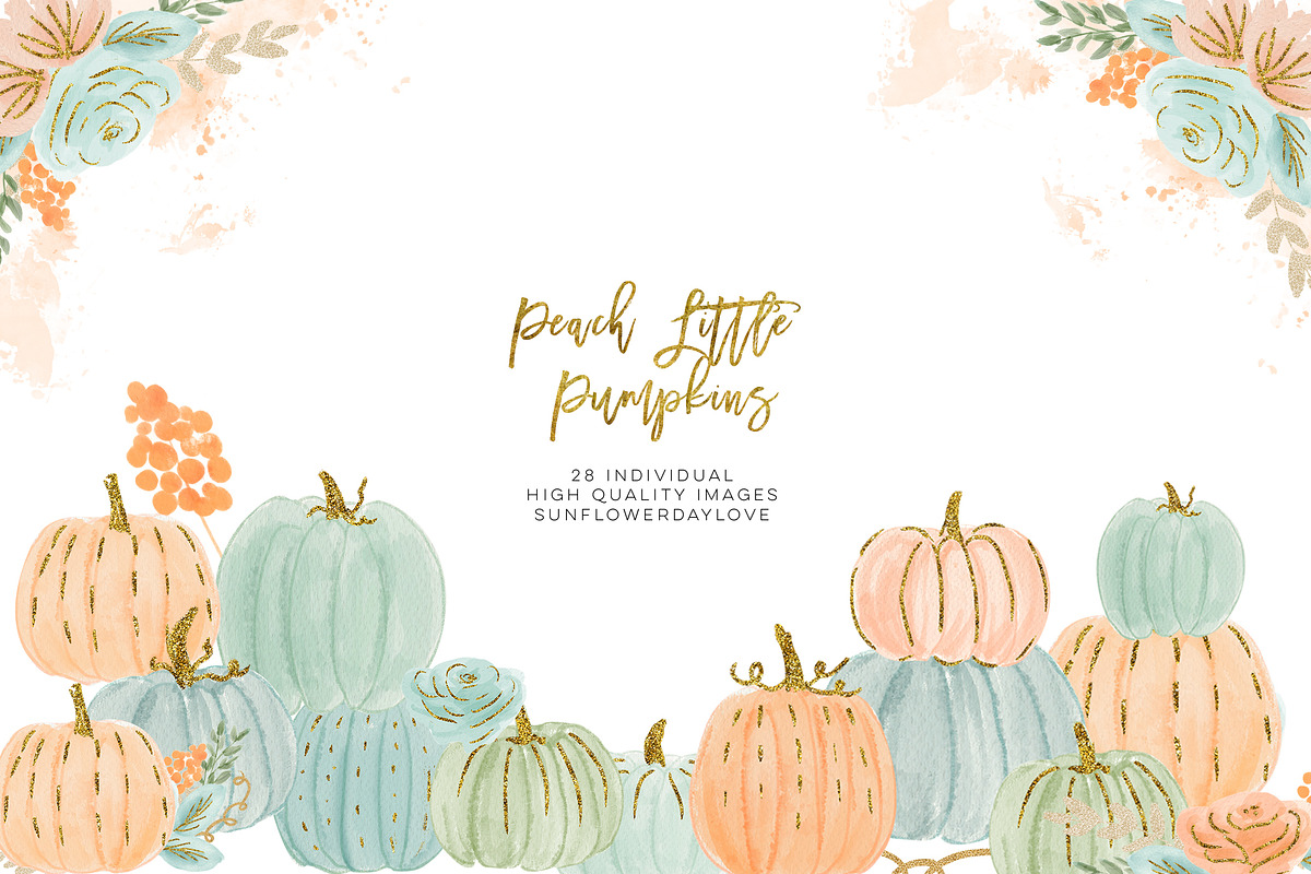Pumpkin Fall Autumn clip art,leaf, an Illustration by Sunflower Day ...