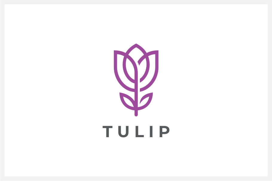 Tulip Logo, a Branding & Logo Template by yopie