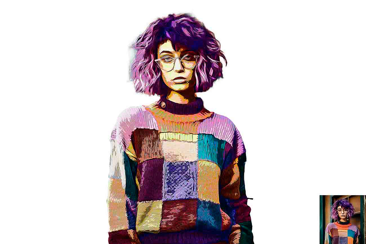 Stylish Posterize Art Ps Action, an Action Add-On by Studio Retouch