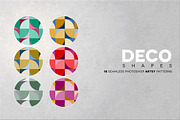 Deco Shapes, a Pattern Graphic by Digital Art Creations