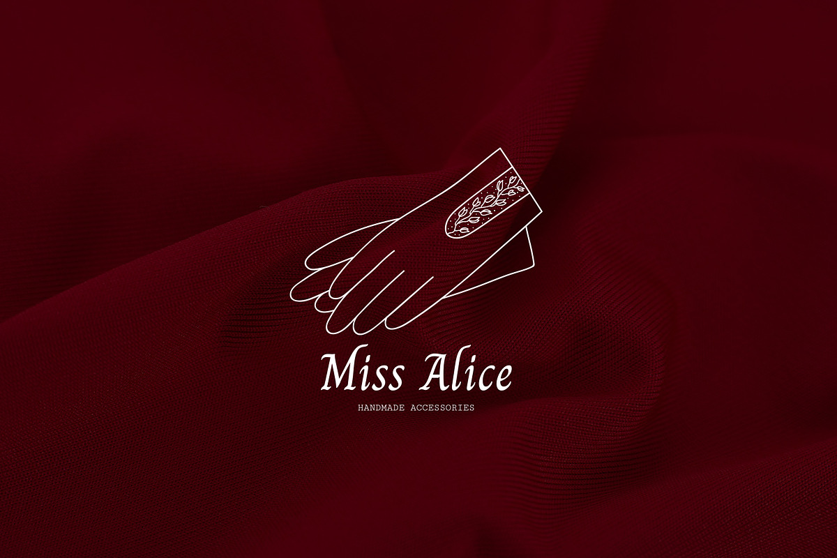 Premade Logo Set, a Branding & Logo Template by NatalieArtShop