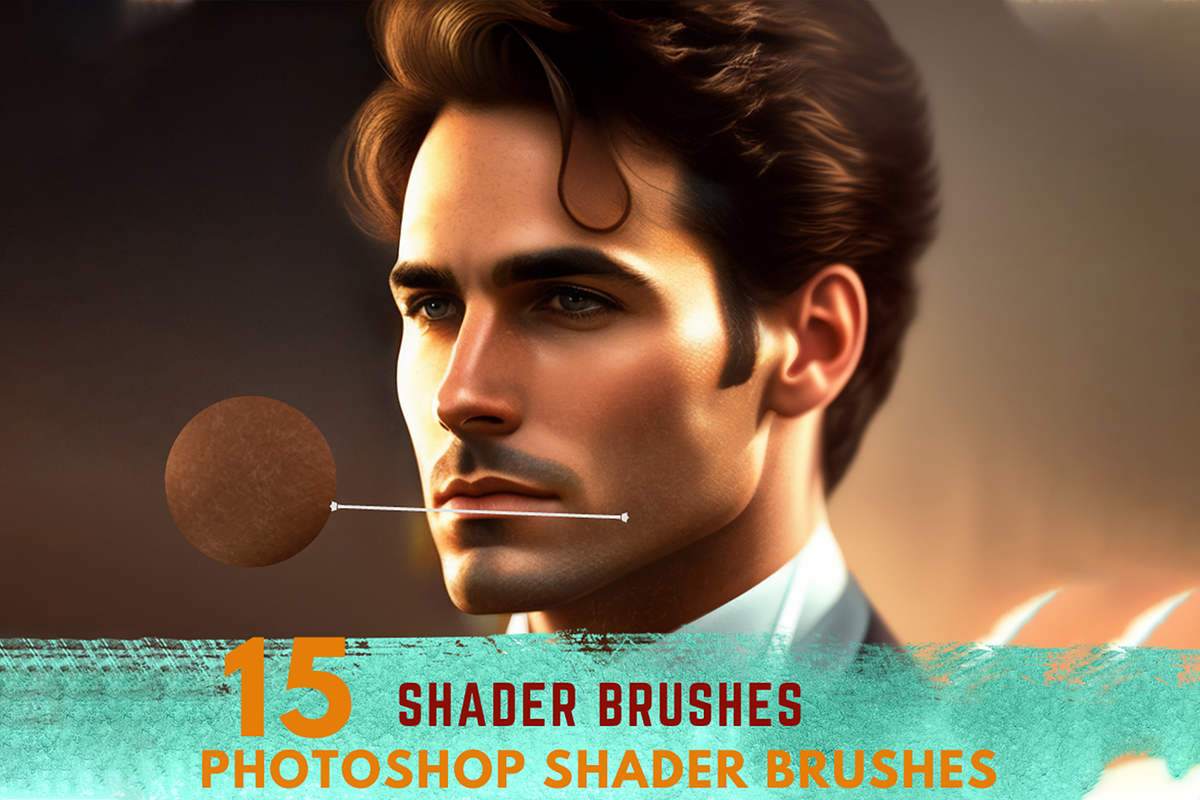 15 Photoshop Shader Brushes