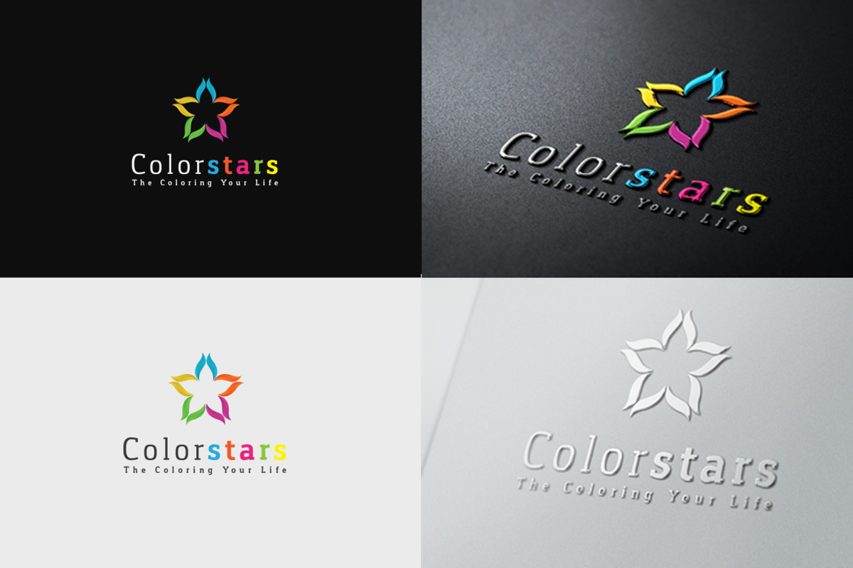 Color Star Logo, a Branding & Logo Template by AlfianBrand