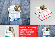 Medical Laboratory Flyer Template, a Flyer Template by MRI STUDIO ...