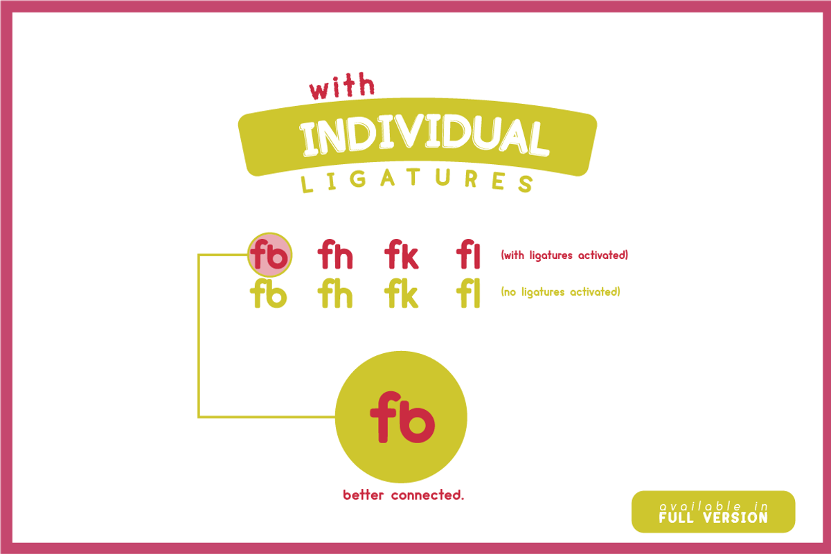cream - complete font family, a Sans Serif Font by Shaped Fonts