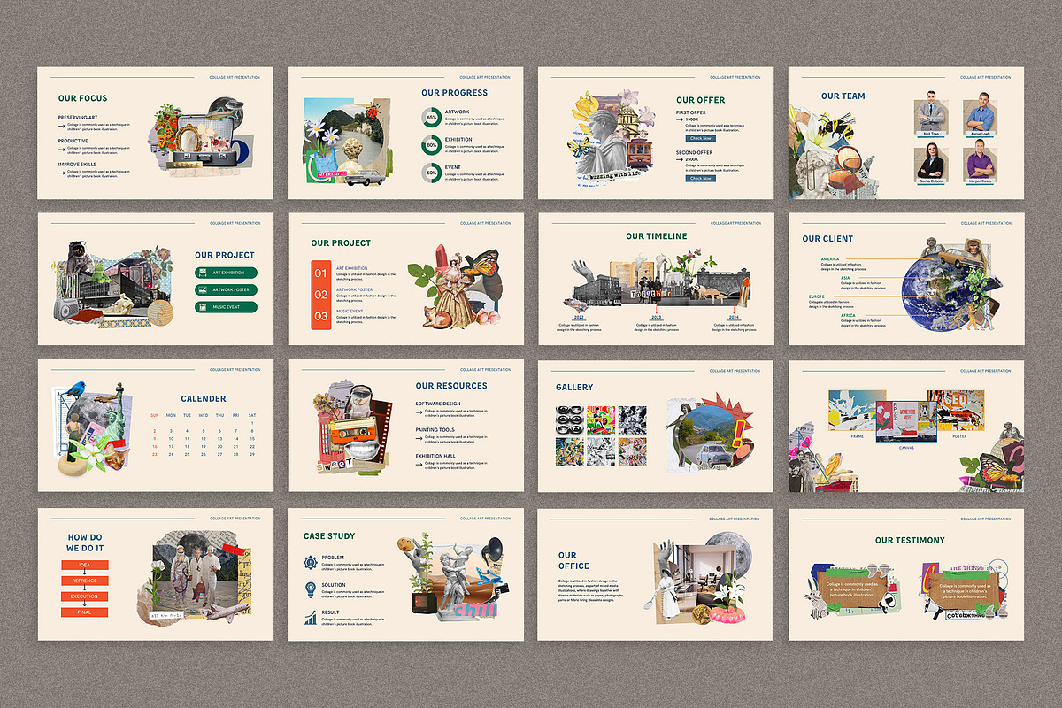 Collage Art Presentation