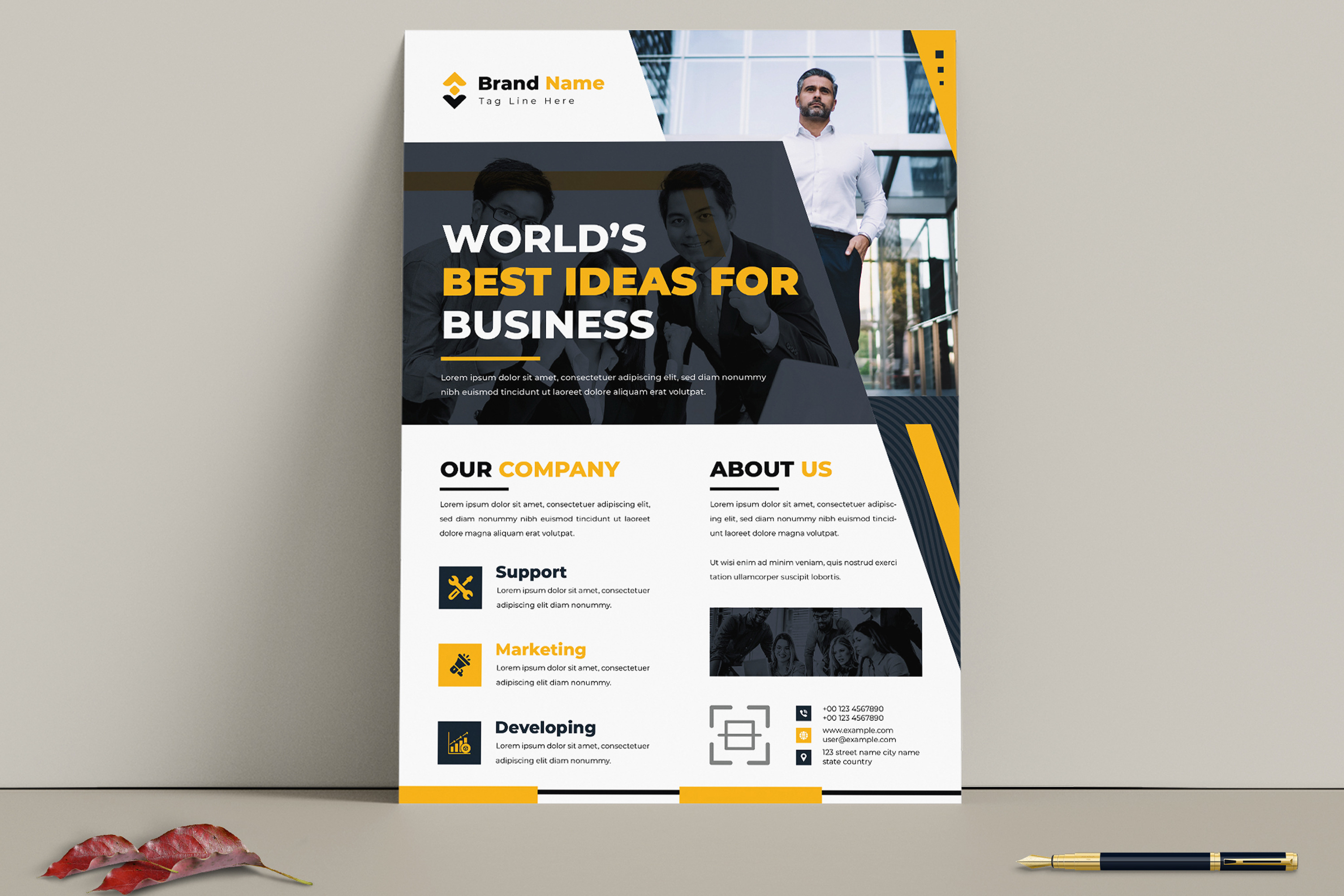 World's Best Flyer Design Template | Creative Market