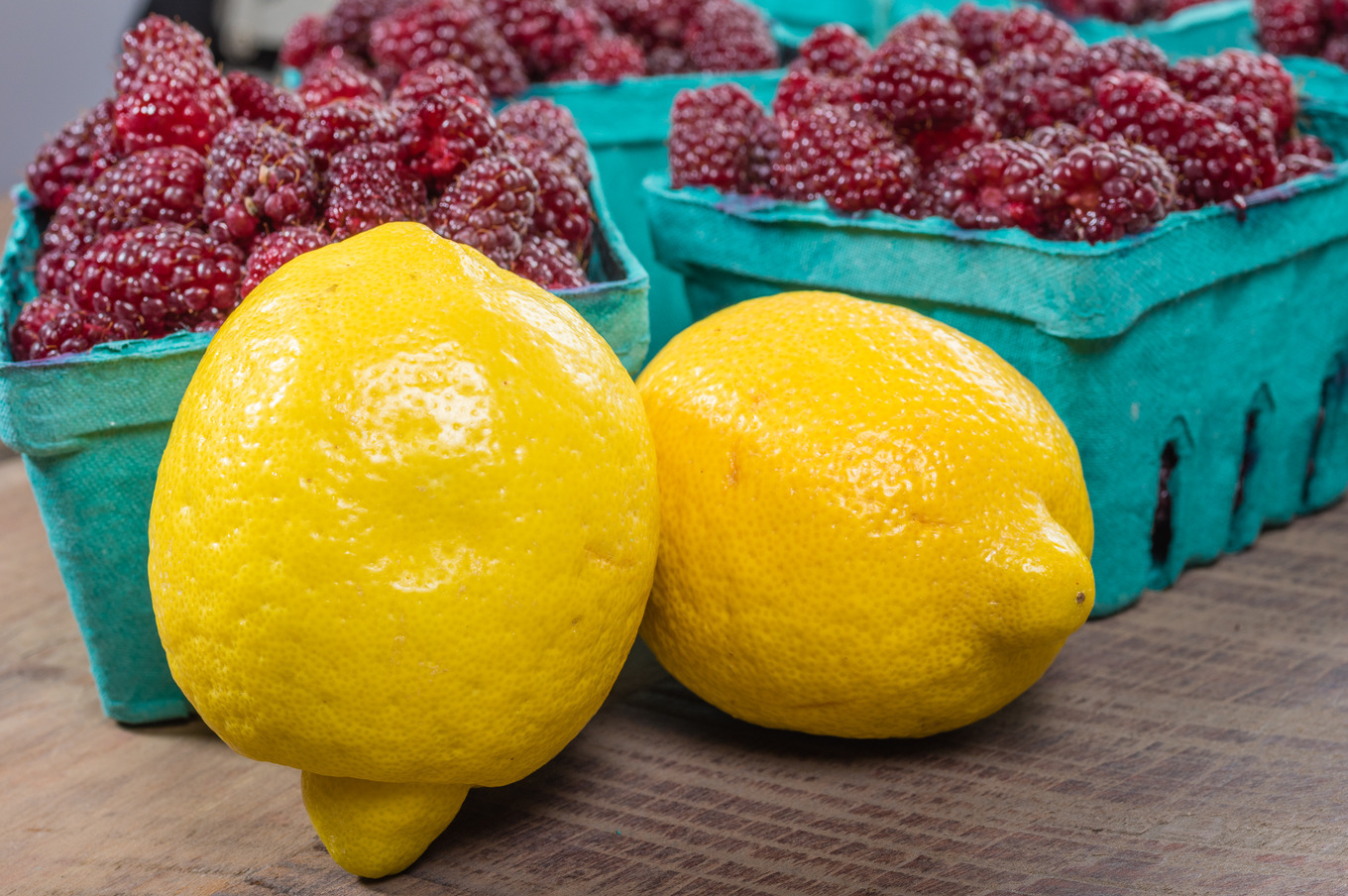 Tayberries and lemons containing natural, healthy, and berry, a Food ...