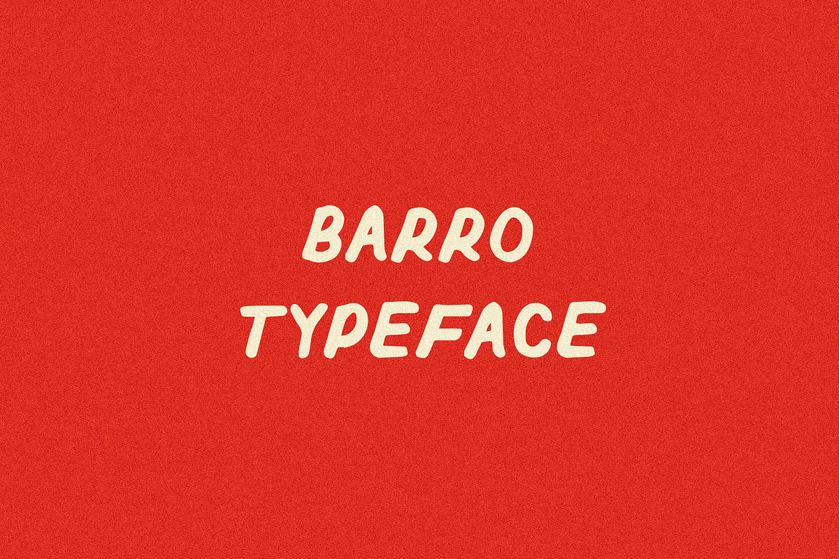 Barro Typeface
