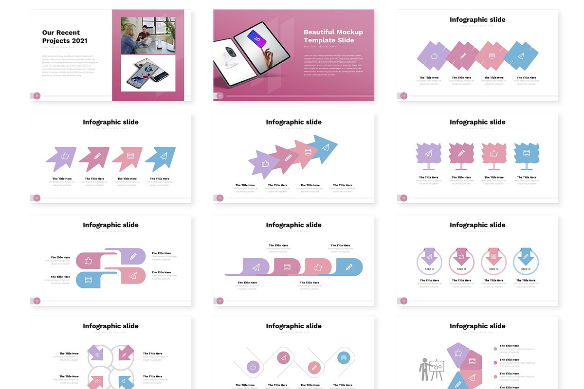 Nexco - Powerpoint Template, a Presentation Template by AQR Studio | Creative Market