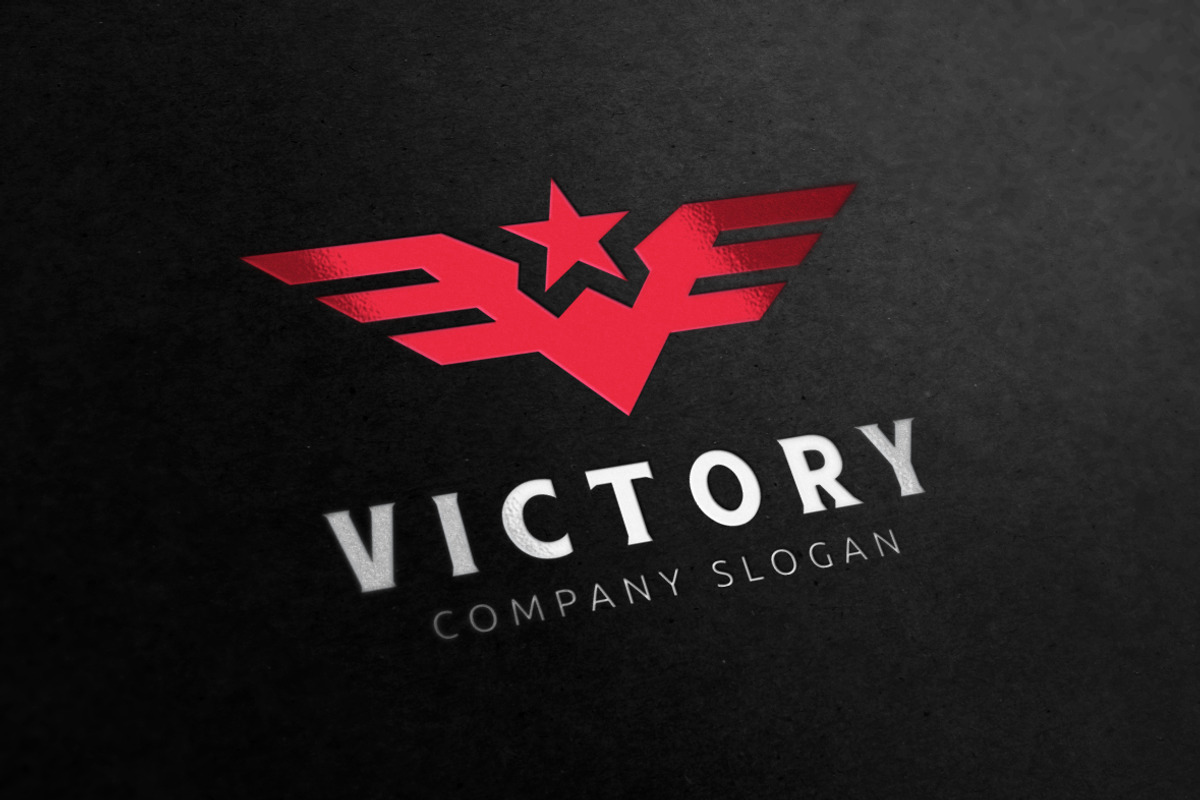 Victory Wing Logo, a Branding & Logo Template by Vectorwins Premium Shop