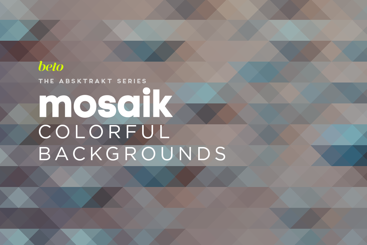 Mosaik Colorful Backgrounds, a Templates & Theme by beto