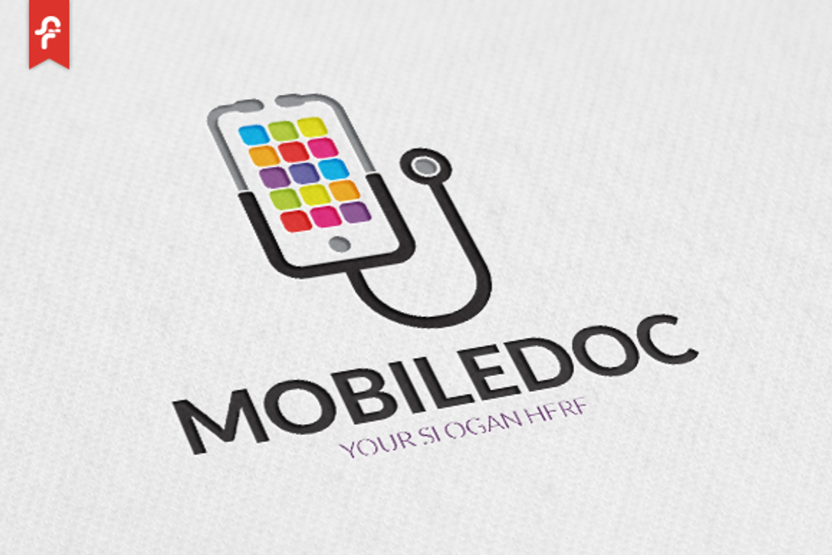 Mobile Doctor Logo, a Branding & Logo Template by ft.studio
