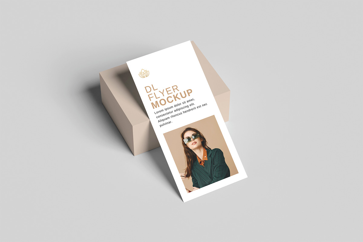 DL Flyer Mockup, an Advertising Mockup by getproject