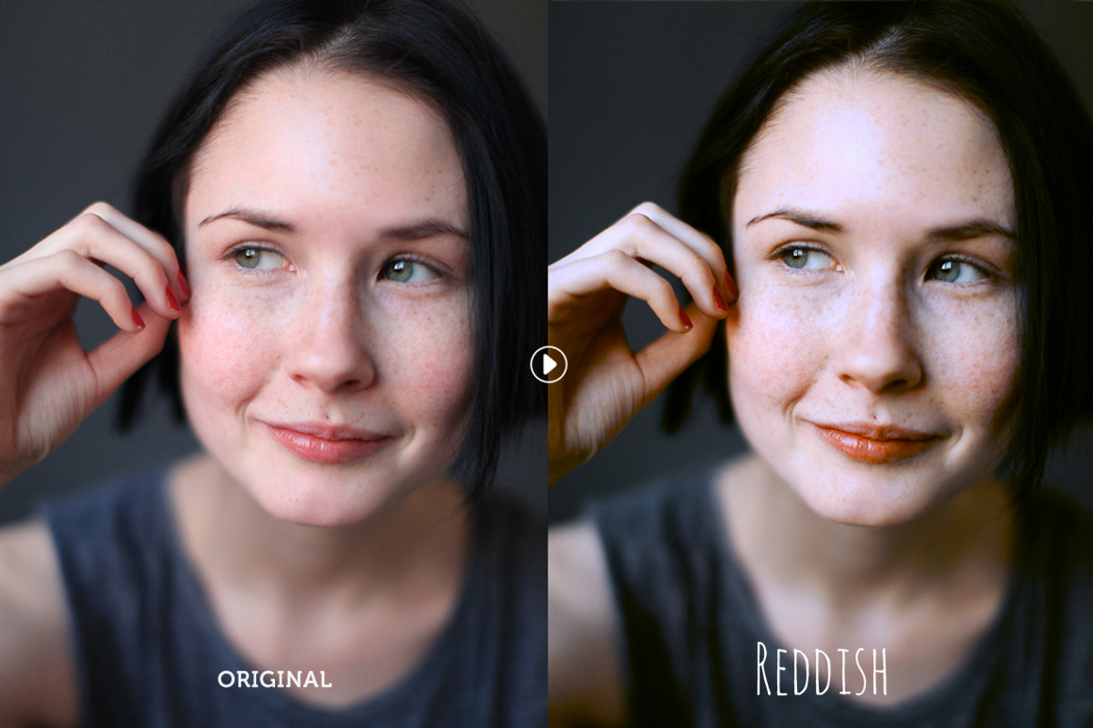 Reddish Pro Photoshop Action, an Action Add-On by Presetrain Co.
