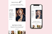 Minimalist Fashion Email Template, an Email Template by KikiBunnyCreative