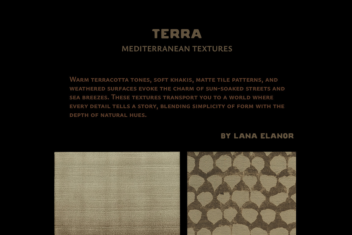 TERRA Earthy Mediterranean Textures